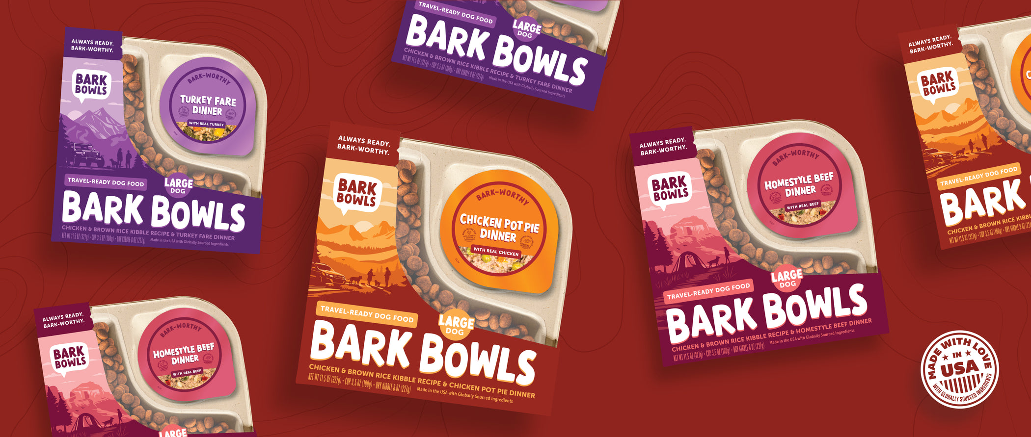 Bark Bowls Multipacks - 2x Case